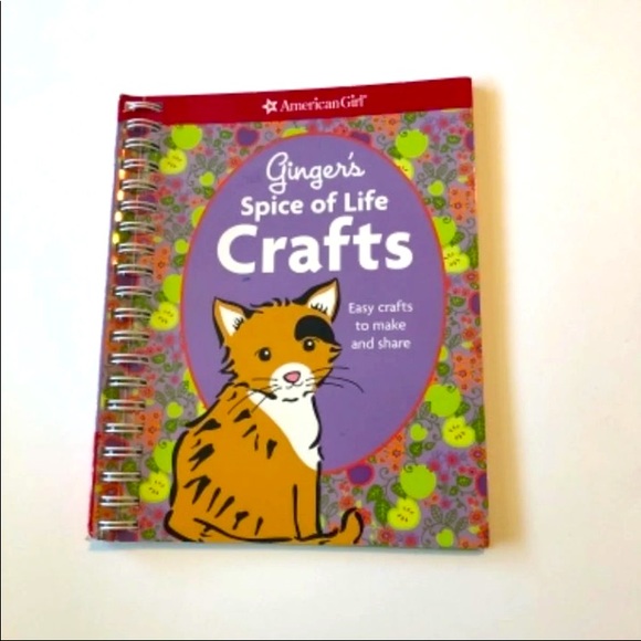American Girl | Toys | American Girl Book Gingers Spice Of Life Crafts ...